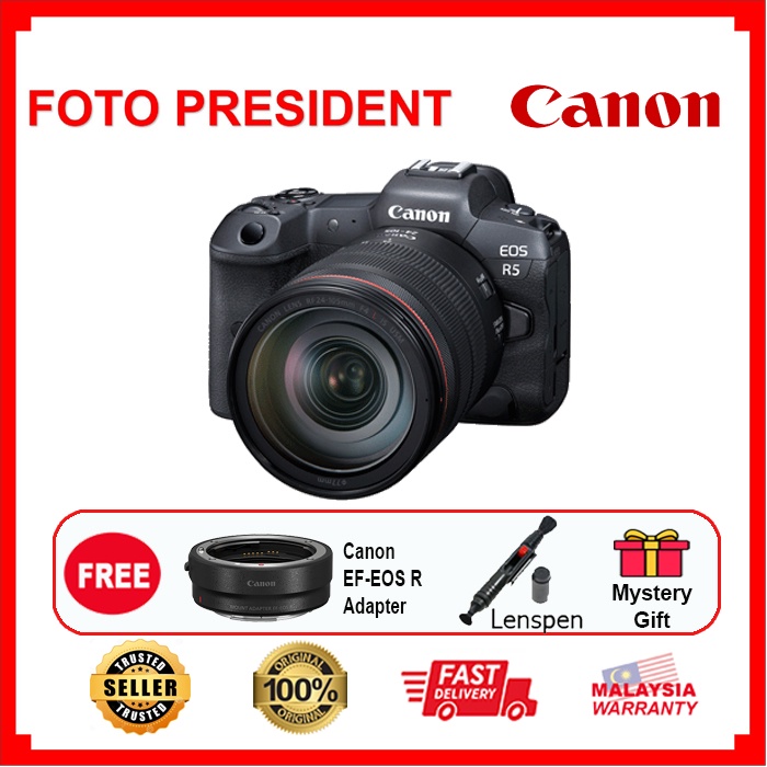 CANON DIGITAL EOS R5 II / R5 Body / EOS R5 24-105MM KIT | Shopee Malaysia