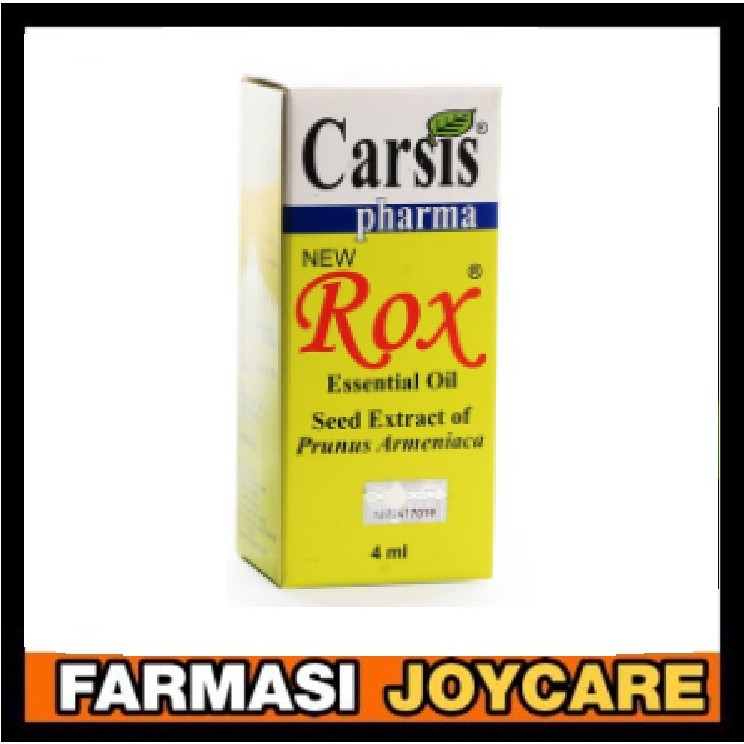Carsis Pharma New Rox Essential Oil 4mL (Exp: March 2026) For ...