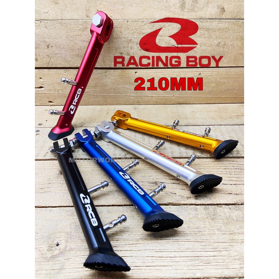 SIDE STAND ALLOY UNIVERSAL RCB 100% ORIGINAL NVX Y15ZR Y16 LC135 RS150 ...