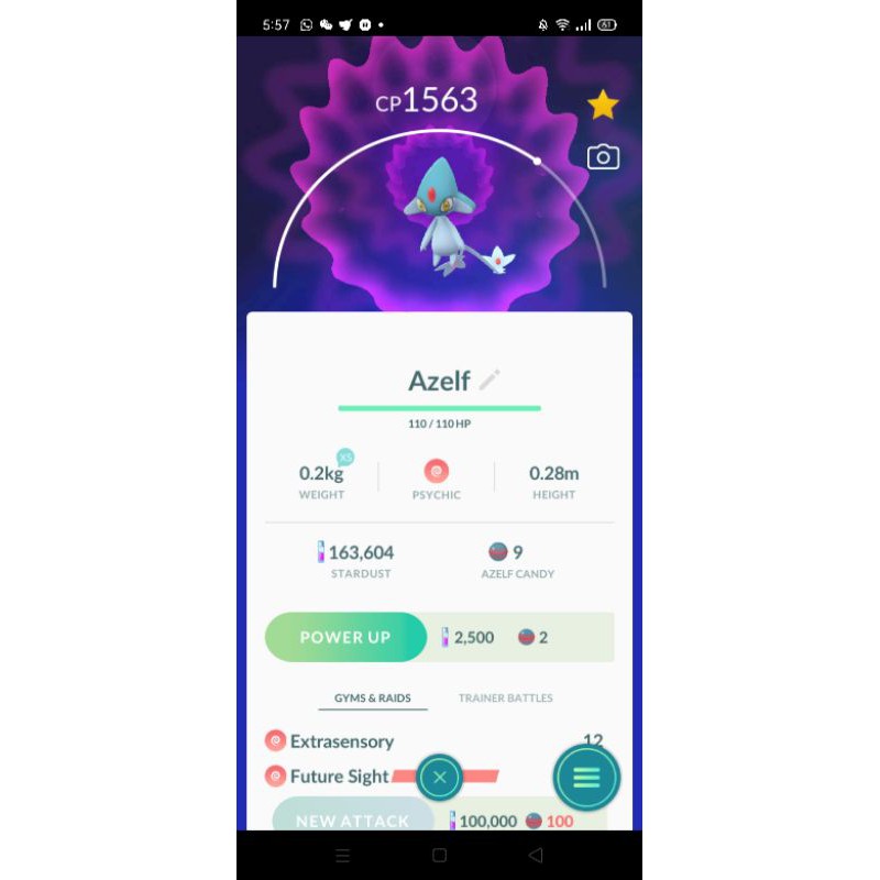 (482) Legendary Azelf Pokemon Go Trade | Shopee Malaysia