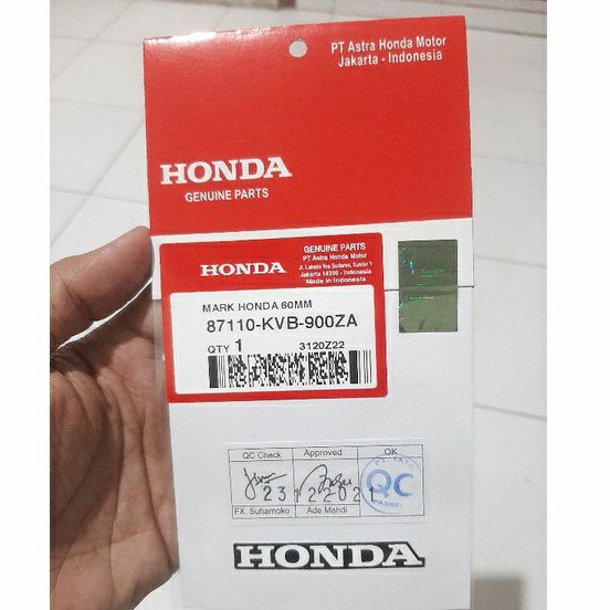 Original AHM 60MM Black Honda Mark Logo Sticker | Shopee Malaysia