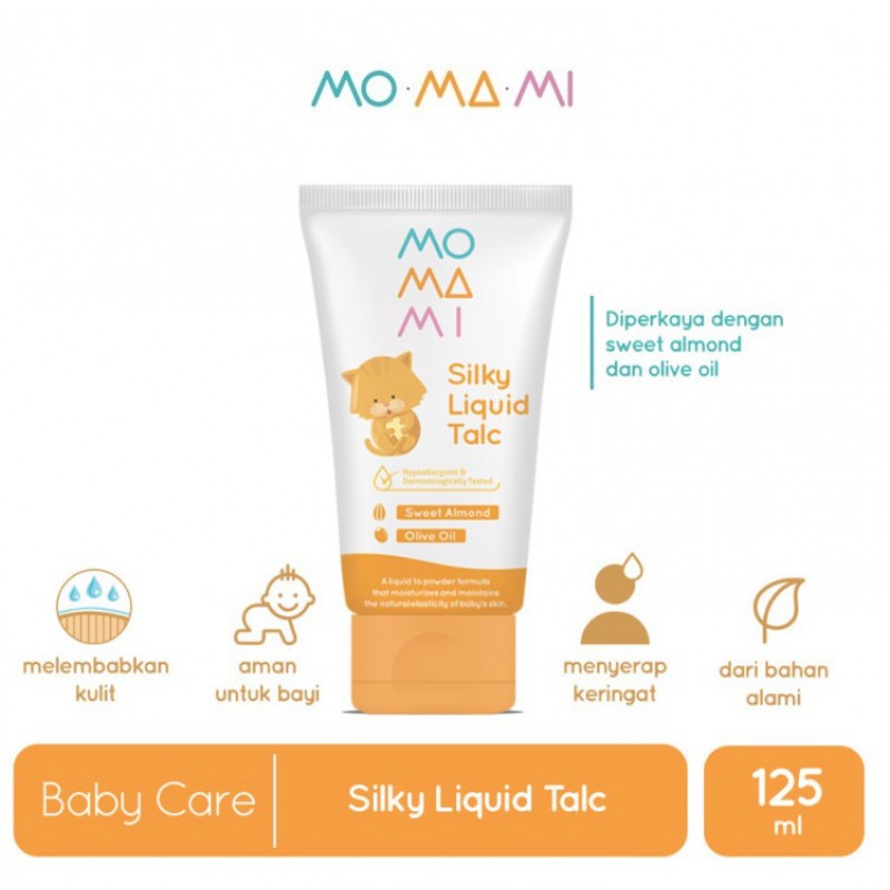 Momami Silky Liquid Talc/Baby Liquid Powder - 125ml | Shopee Malaysia