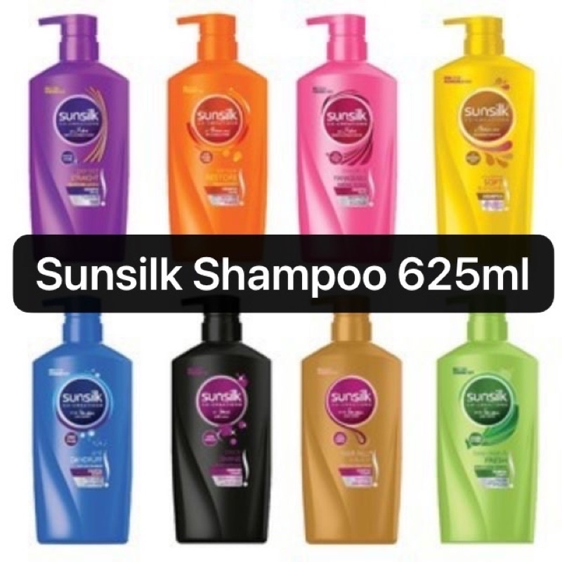 Sunsilk Shampoo 625 ml (one box maximum 10 bottle only) | Shopee Malaysia