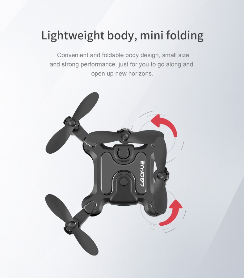 Original V2 Mini Drone 4K HD Camera Portable Drone Foldable Drone WIFI ...