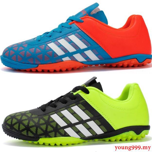 Ready Stock kid & adult unisex futsal shoes indoor training soccer ...