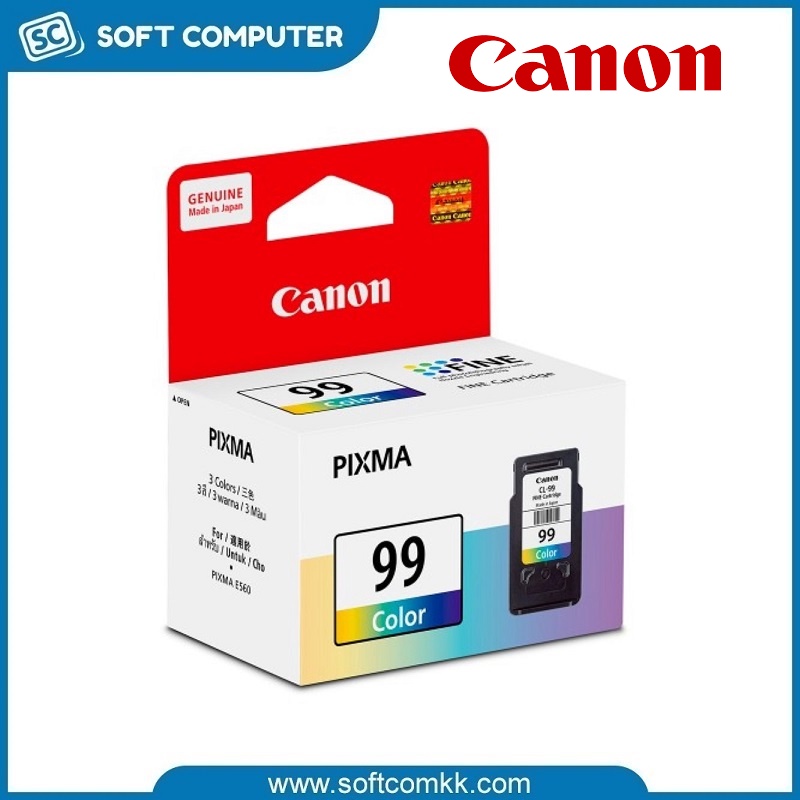 Canon CL-99 CL99 Color Original Ink Cartridge For Printer E560 | Shopee ...
