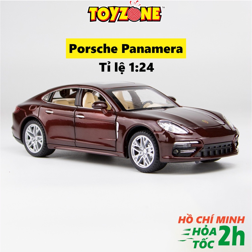 Porsche Panamera 1:24 scale model car from Chezhi, metal material, with ...