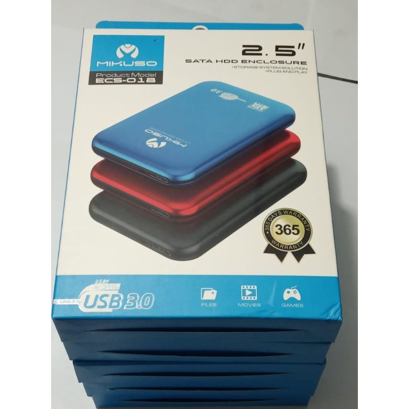 Mikuso ECS-018 - USB 3.0 External Enclosure Hard Disk Casing | Shopee ...