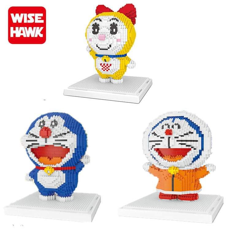 Wisehawk Doraemon Series Building Block ( Dorami , Doraemon , Winter ...