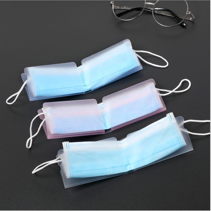 Portable Face Mask Storage Clip Disposable Facial Mask Organizer Holder ...
