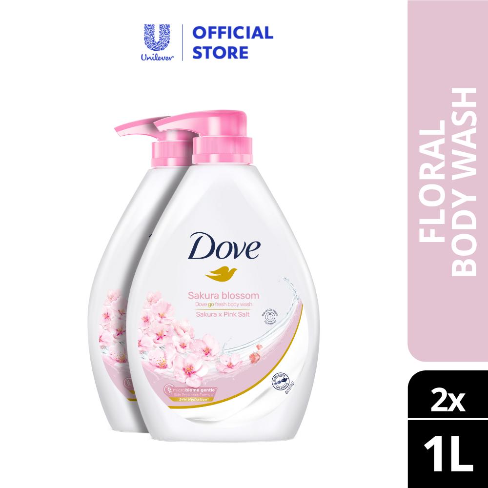 Dove Go Fresh Shower Gel Sakura Blossom (1L x 2) | Shopee Malaysia