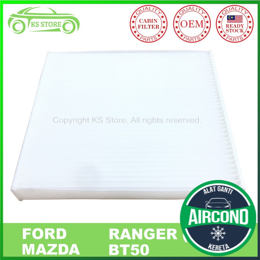 Air Cond Filter Ford Ranger 2013(T6/T7)/Mazda BT50 Cabin Air Filter ...