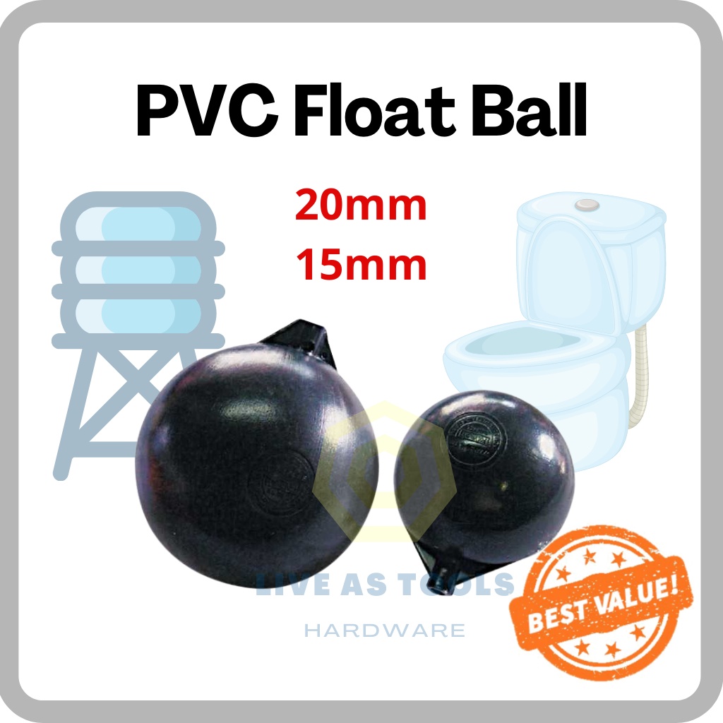 PVC Float Ball/ Bathroom Toilet Cistern Float Ball/ Water Tank Float ...
