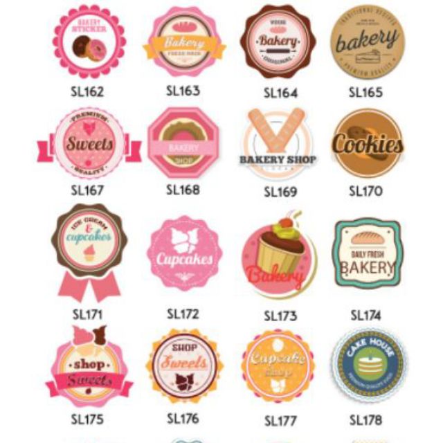 raya kuih sticker 100pcs | Shopee Malaysia