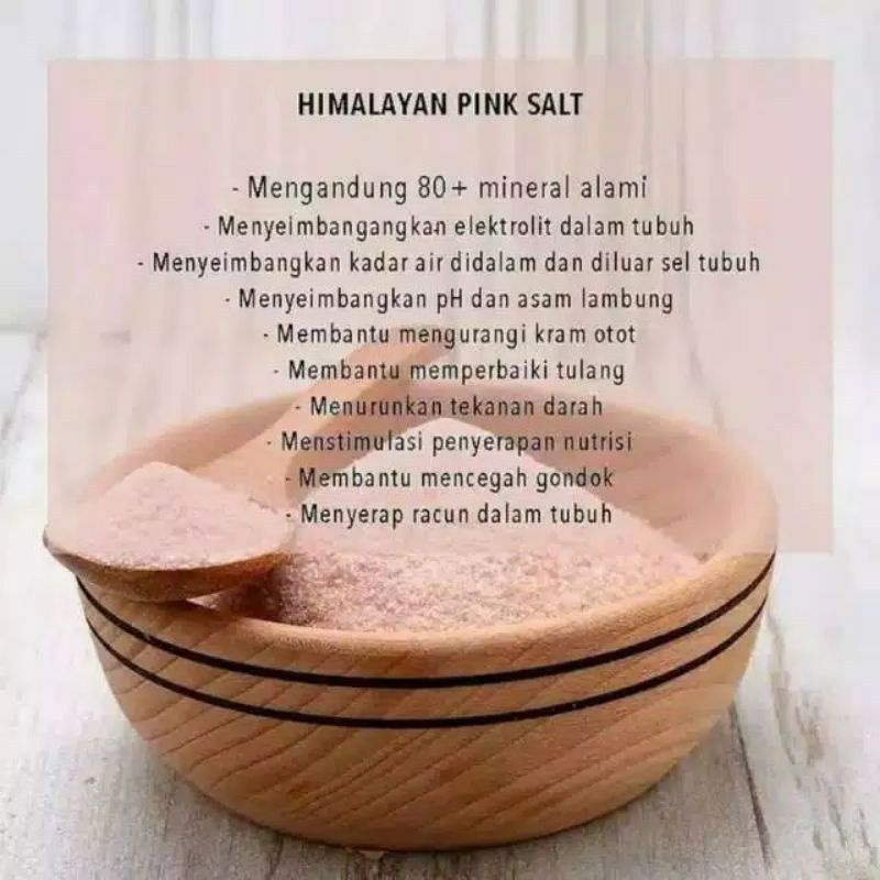 Original Himalayan salt pink salt mineral salt | Shopee Malaysia