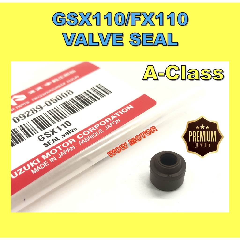 FX110 VALVE OIL SEAL GSX VALVE SEAL GSX 110 SEAL VALVE SMASH SEAL VALVE ...