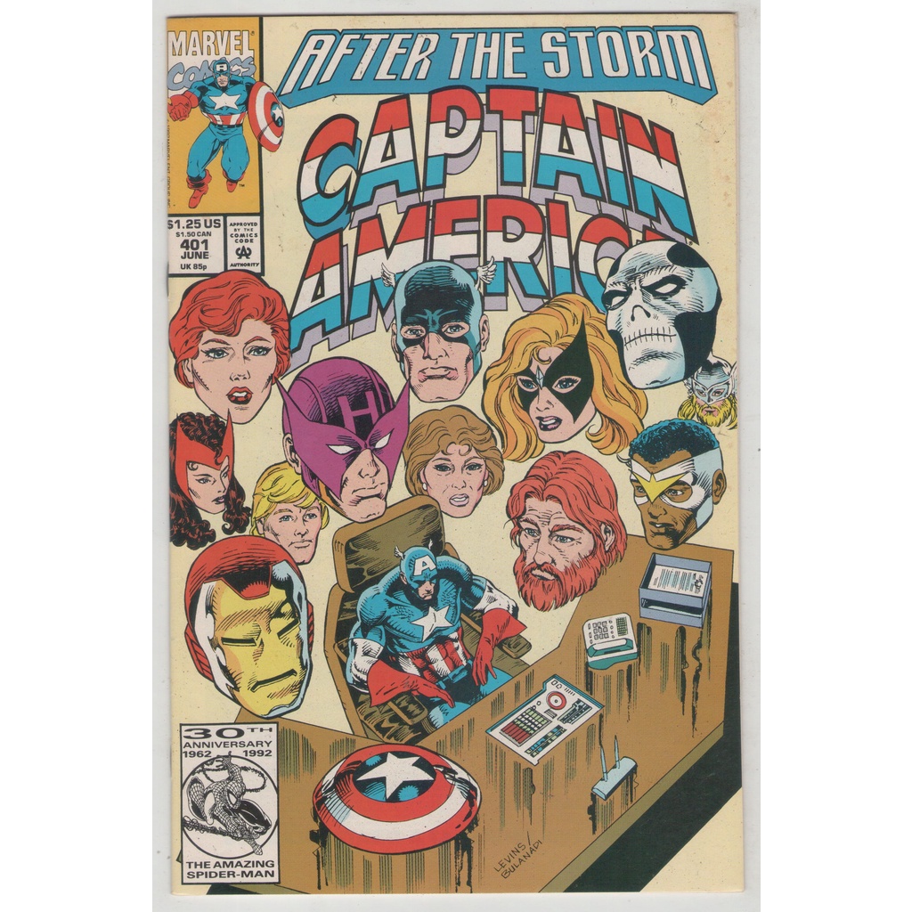 Captain America 401, 408, 409, 443 (1992-95) Iron Man, Avengers ...