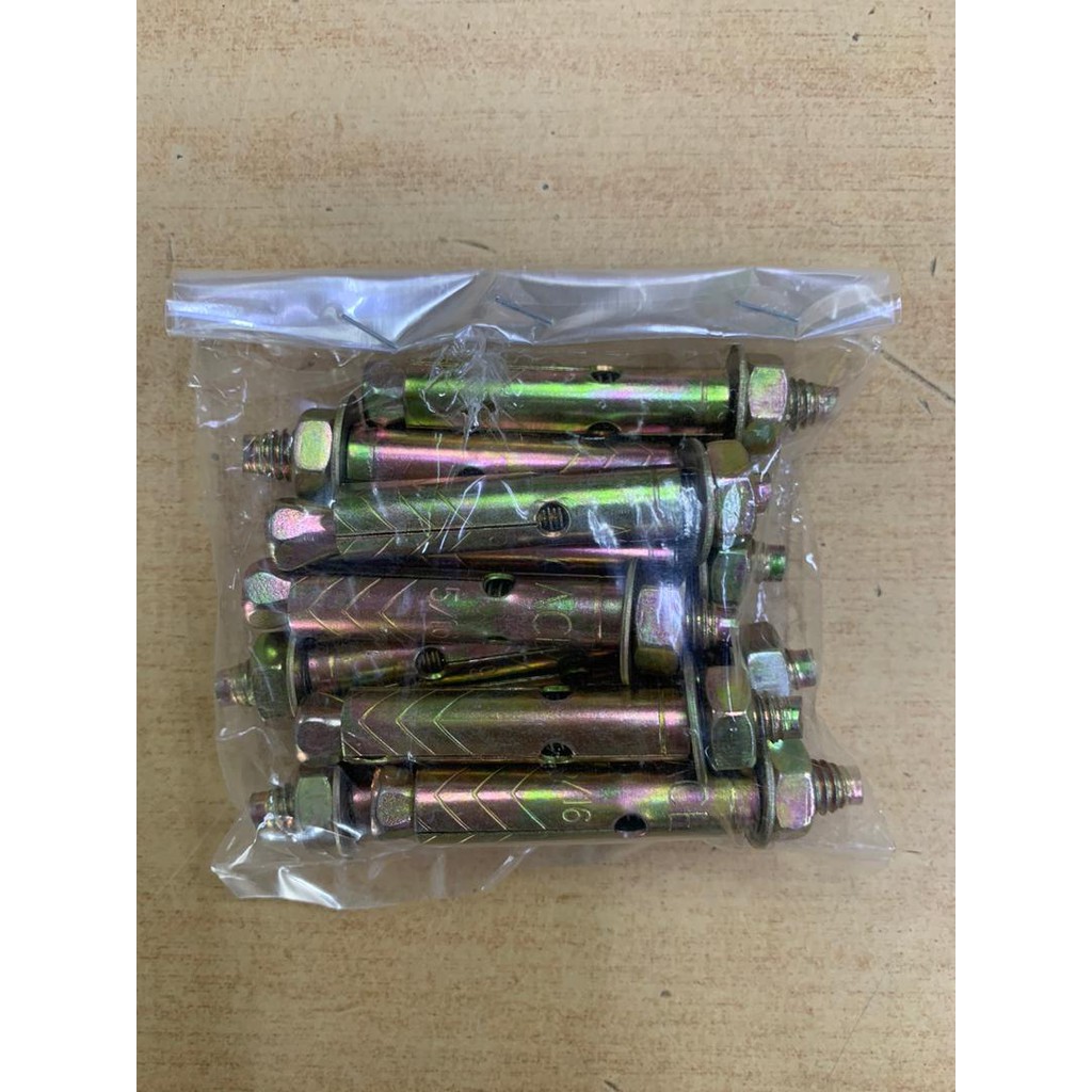 ACE Sleeve Anchor Metal Wall Plug 1/4" 5/16" 3/8" 1/2" 8mm 10mm 12mm ...