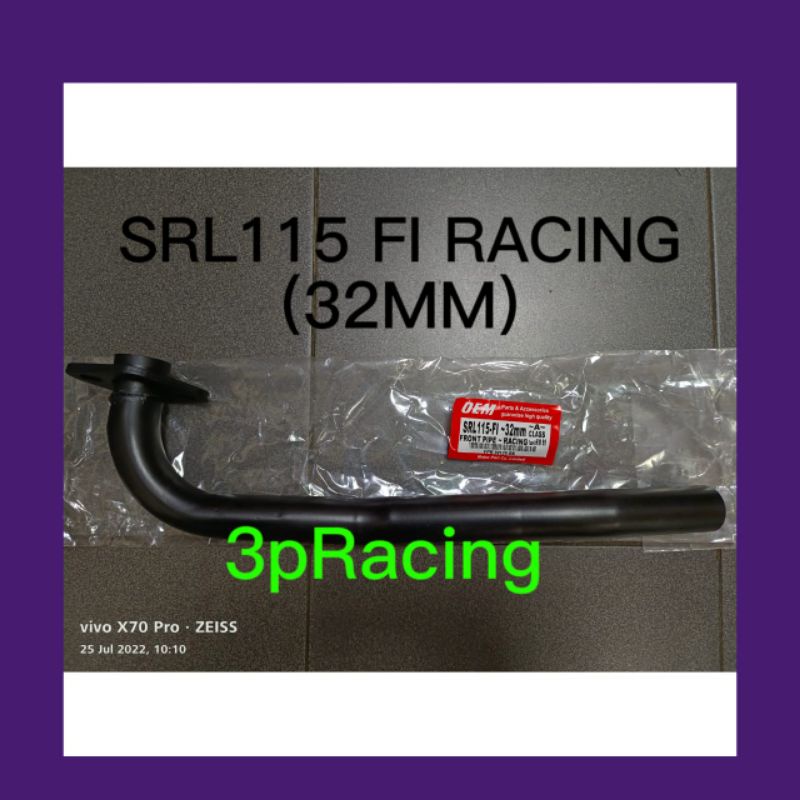 SRL115 FI /SRL 115 FI FRONT PIPE RACING 32MM MANIFOLD RACING | Shopee ...