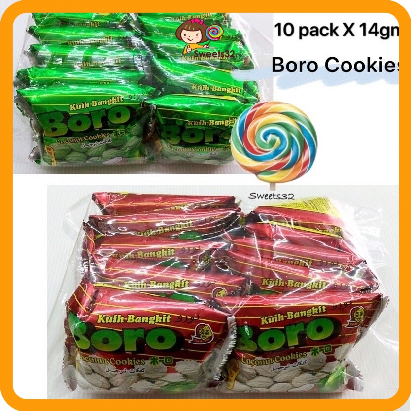 Boro Coconut Cookies (14gmX10pack) | Shopee Malaysia
