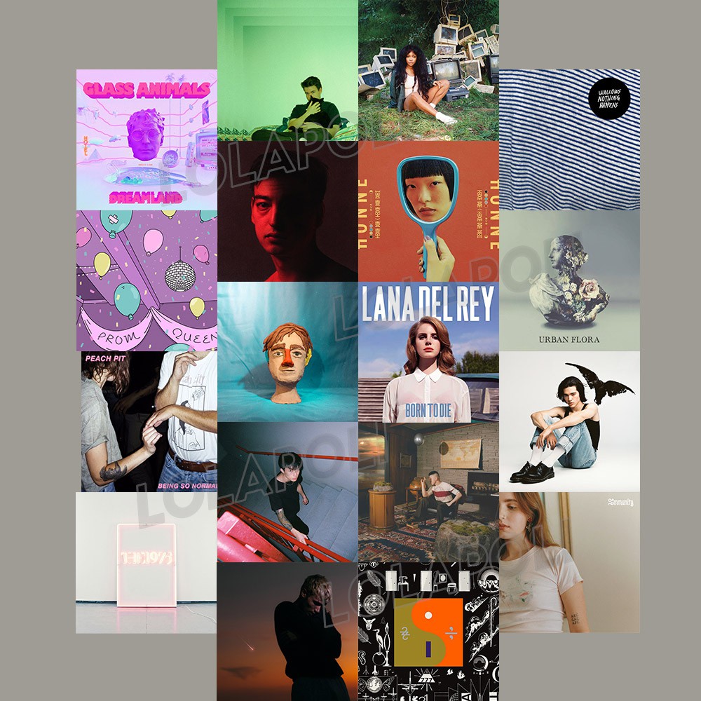 Aesthetic Album Cover Poster Contains 18 pcs | Shopee Malaysia