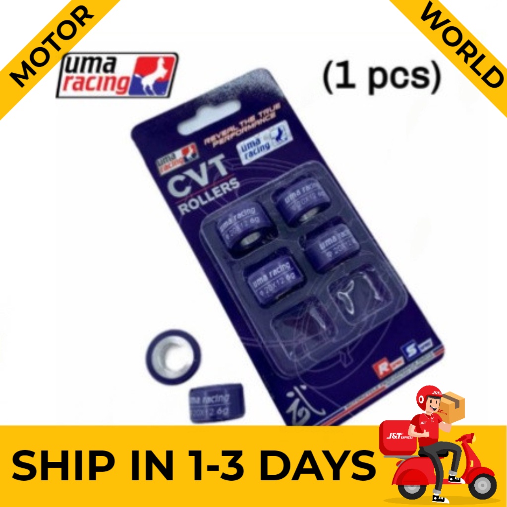 🔥 UMA RACING🔥 ROLLER, YAMAHA NVX / AEROX NMAX CVT ROLLER 6GM / 7GM ...
