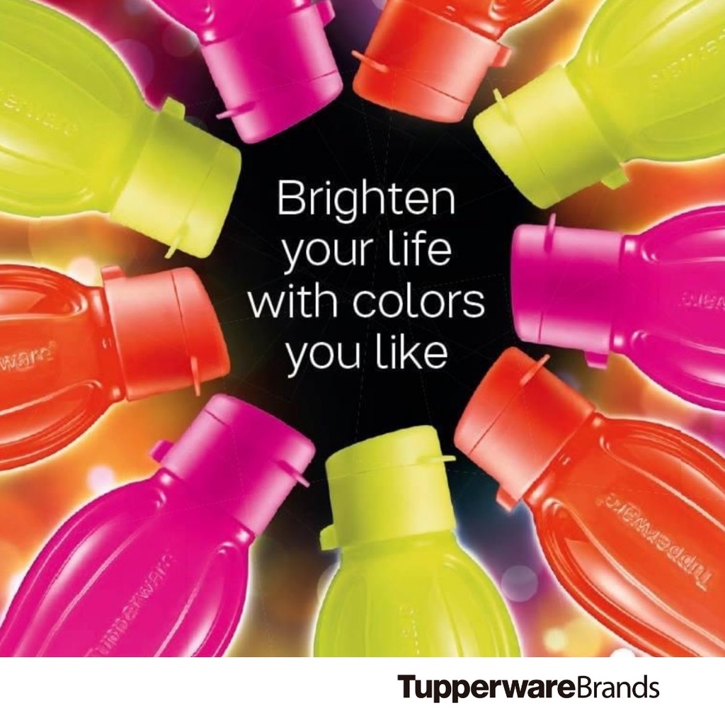 Tupperware Neon Eco Bottle Set of 3 sizes | Shopee Malaysia