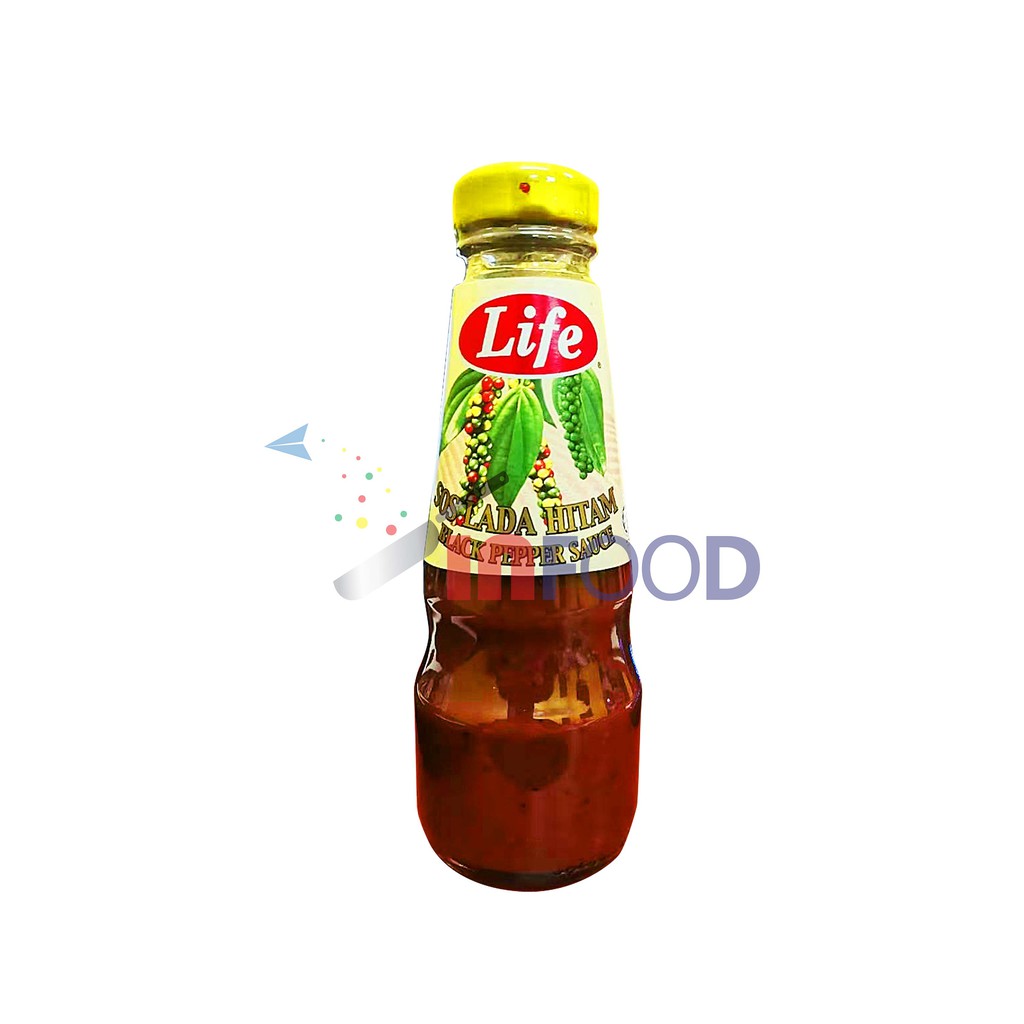 Life Sos Lada Hitam / Black Pepper Sauce 250g | Shopee Malaysia