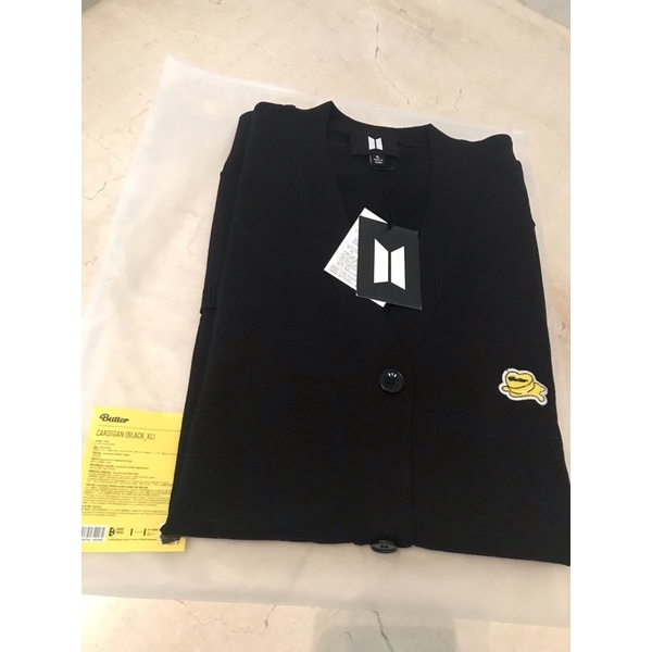Bts BUTTER CARDIGAN OFFICIAL | Shopee Malaysia