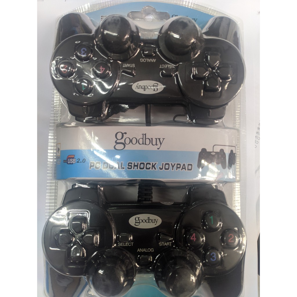 DOUBLE SHOCK CONTROLLER (PC JOYPAD) | Shopee Malaysia