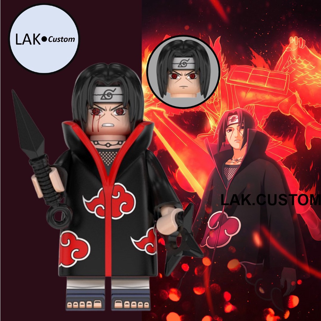 Minifiures ITACHI ANBU And ITACHI Earth Transference, ITACHI AKATSUKI ...