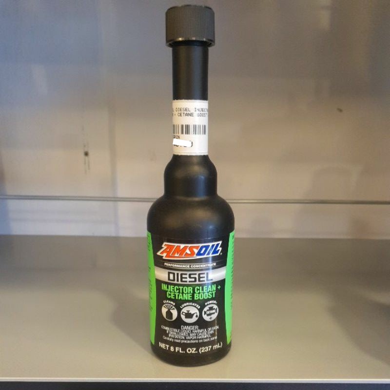 Amsoil Diesel Injection Injector Clean + Cetane Boost 8 Oz / 236ml ...