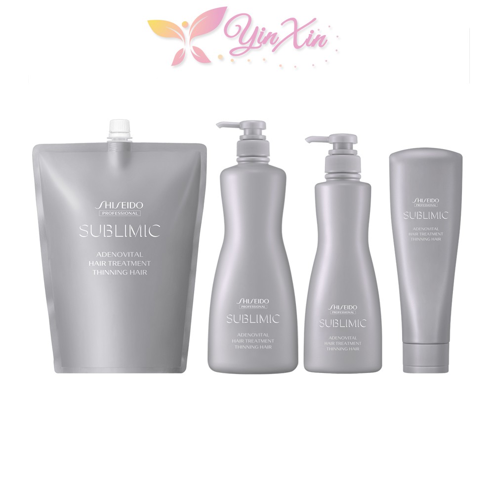 SHISEIDO SUBLIMIC ADENOVITAL HAIR TREATMENT (THINNING HAIR) - 250g/500g/1000g/1800g | Shopee ...