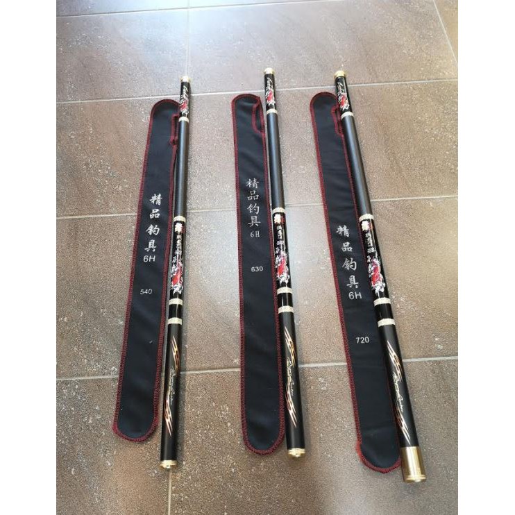 High Carbon Telescopic puyu Rod 540/630/720 | Shopee Malaysia