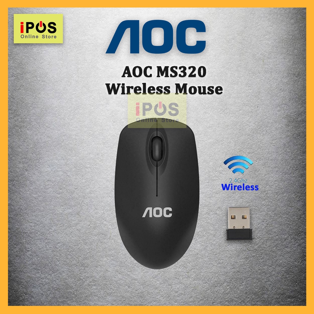 AOC MS320 Wireless Mouse | Shopee Malaysia