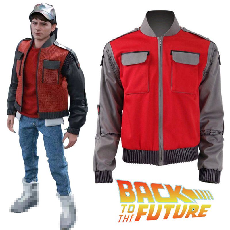 Back to the future carnival jacket cosplay costume adult Halloween ...