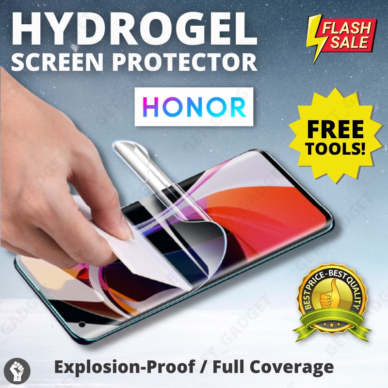 Hydrogel Screen Protector Honor V40 V30 V20 V10 V9 V8 X10 Note 10 8 Pelindung Skrin Get Gadget ...