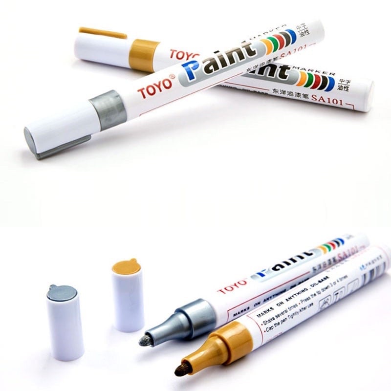 Toyo Paint Marker Waterproof Rubber Paint Marker | Sold per pc | Shopee ...