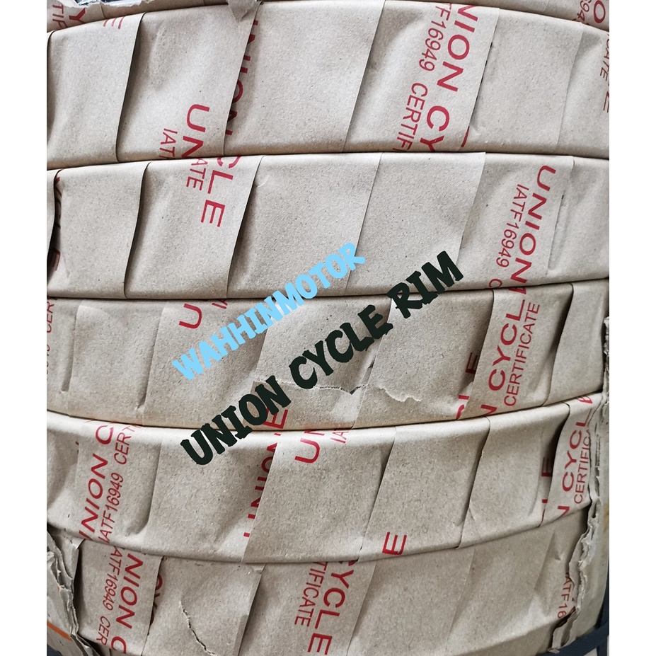 [ UNION CYCLE ] RIM STEEL 1.4x17 1.6x17 1.4x18 1.6x18 RXZ EX5 DREAM ...