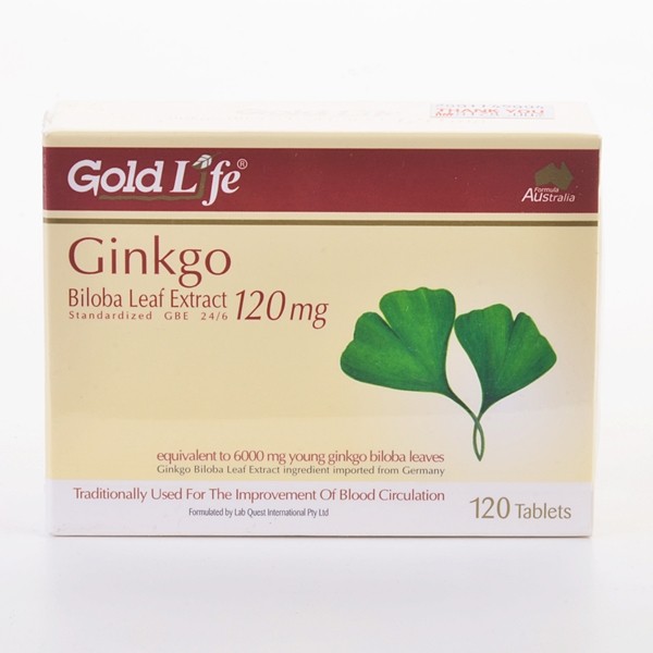 GOLDLIFE GINGKO BILOBA TAB 120MG 120'S | Shopee Malaysia