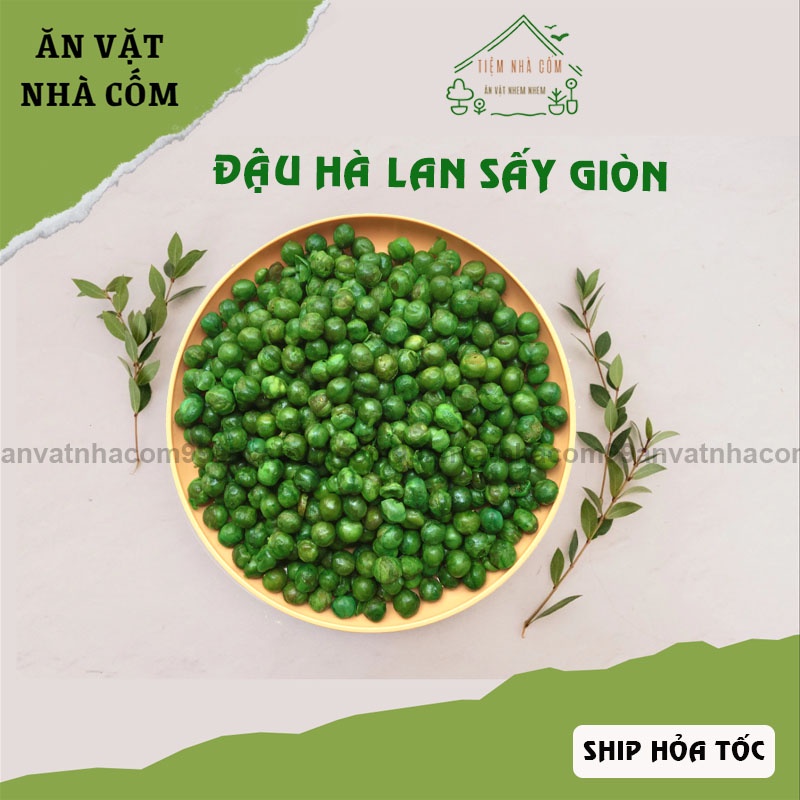 Crispy, instant dried garlic and chili peas, delicious, rich flavor ...