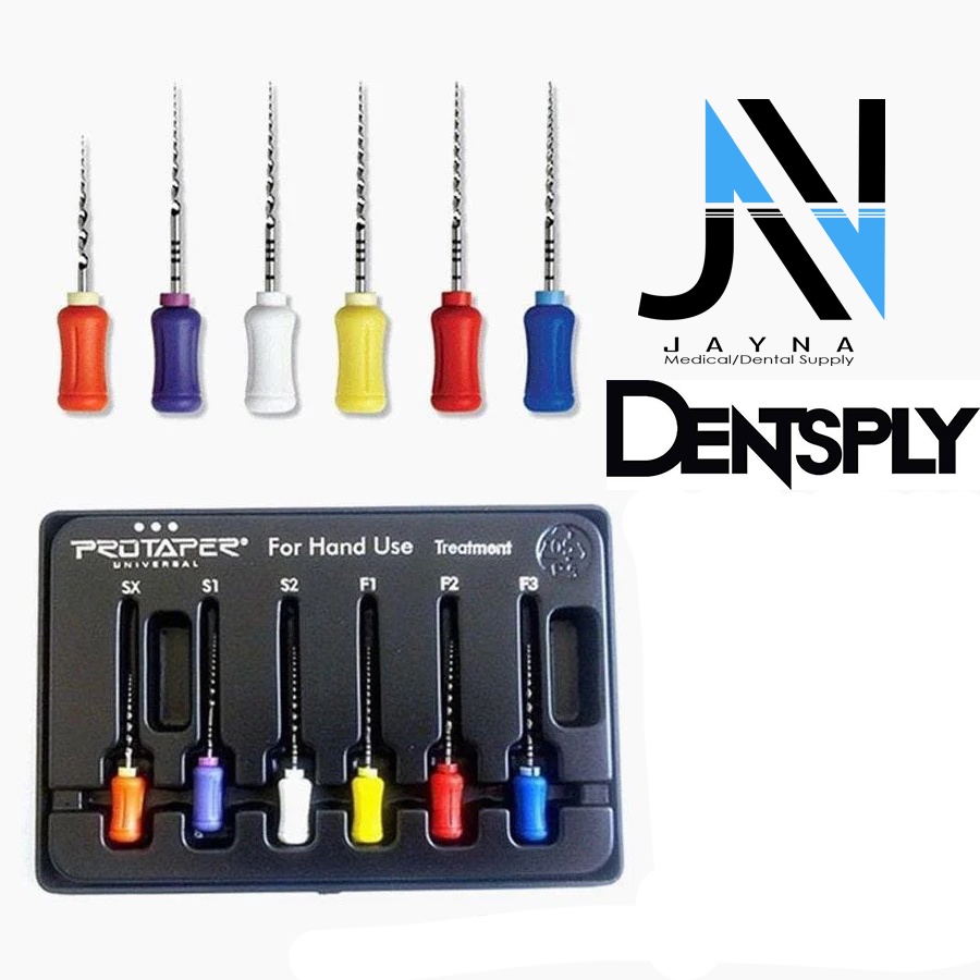 Protaper Universal hand File 6's - Dentsply | Shopee Malaysia