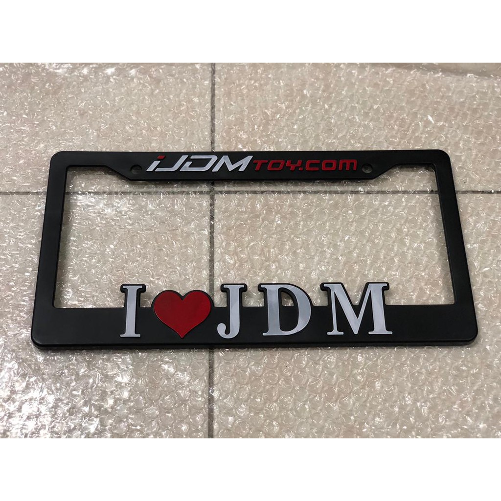 I love jdm frame plate | Shopee Malaysia