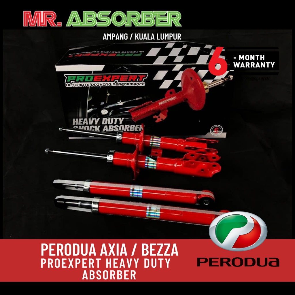 Absorber Heavy Duty / Spring Sport Proexpert Bezza Axia | Shopee Malaysia