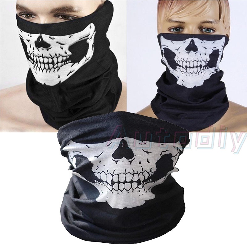 3D Punisher Skull Mask Bandana Venom Neck Face Mask Hiking Cycling ...