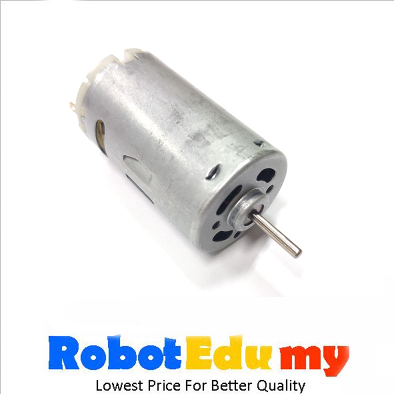 390 DC motor 12V 15000RPM High Speed Carbon Brush Motor With Cooling ...