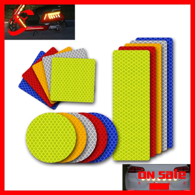 XY Car Truck Bumper Safety Reflective Warning Strip Night Driving ...