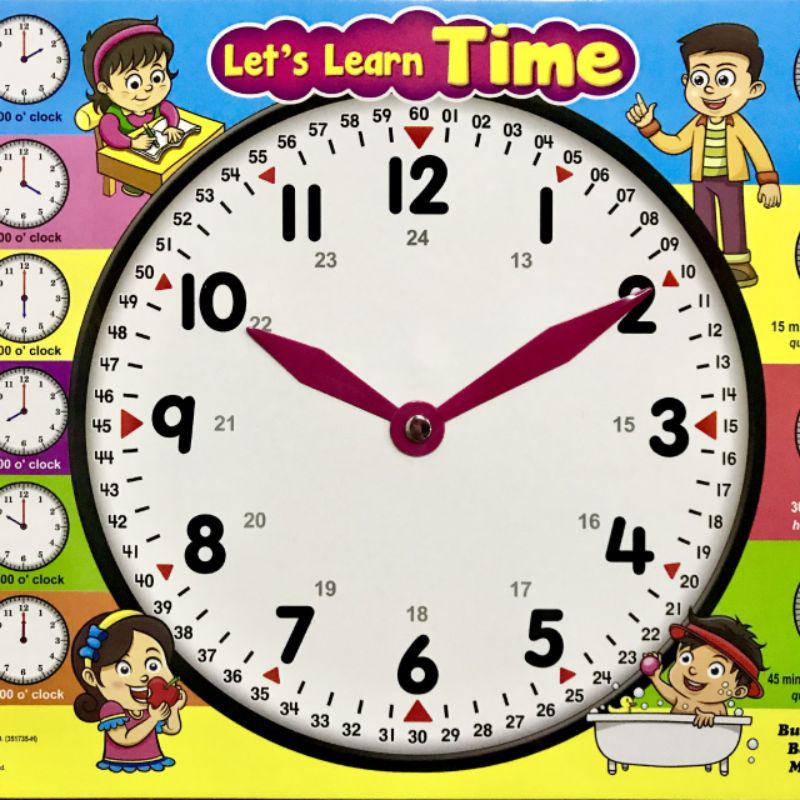 BELAJAR JAM (LET'S LEARN TIME) | Shopee Malaysia