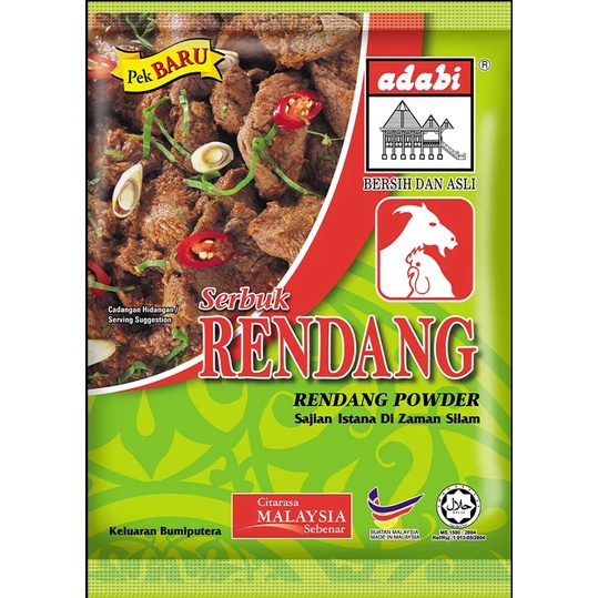 ADABI Serbuk Kari Ikan/ Daging, Ayam/ Kurma/ Gulai Ikan/ Daging ...
