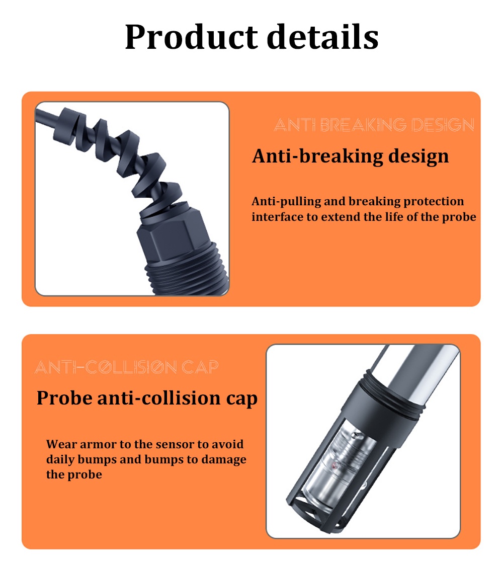 Digital Dissolved Oxygen Detector Meter Portable DO Tester Water ...